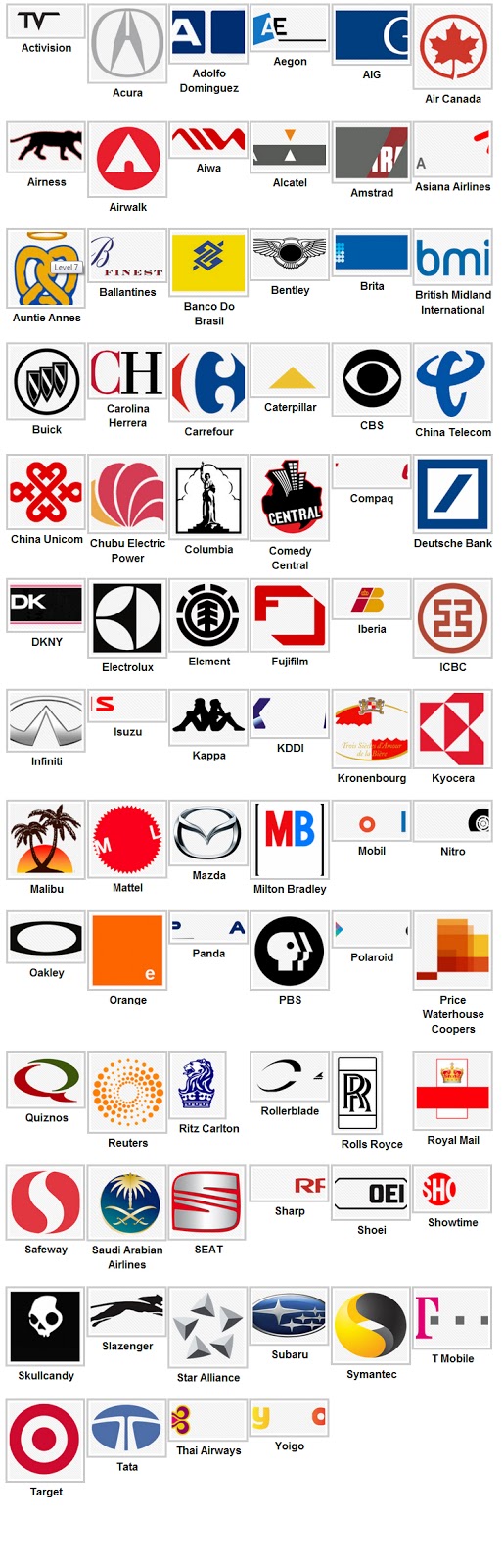 Logo Quiz Answers Logo Quiz Answers Level 7